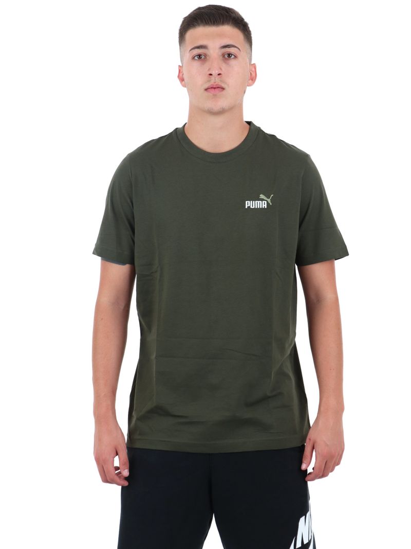 T-shirt Puma 684717 da uomo nero+olive. | GulliverModa