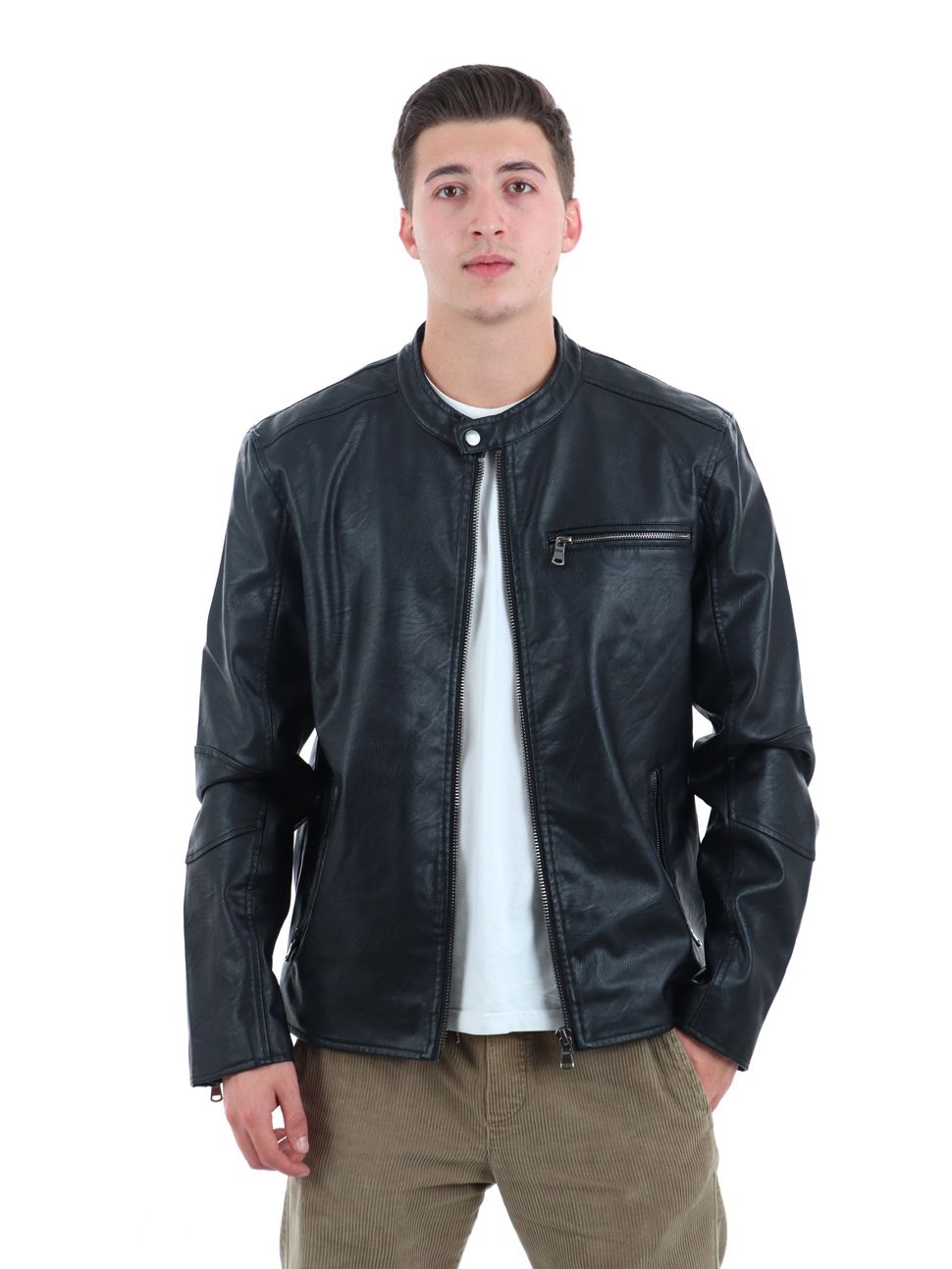 Giubbotto Yos 002 TOTTENAM da uomo nero. | GulliverModa